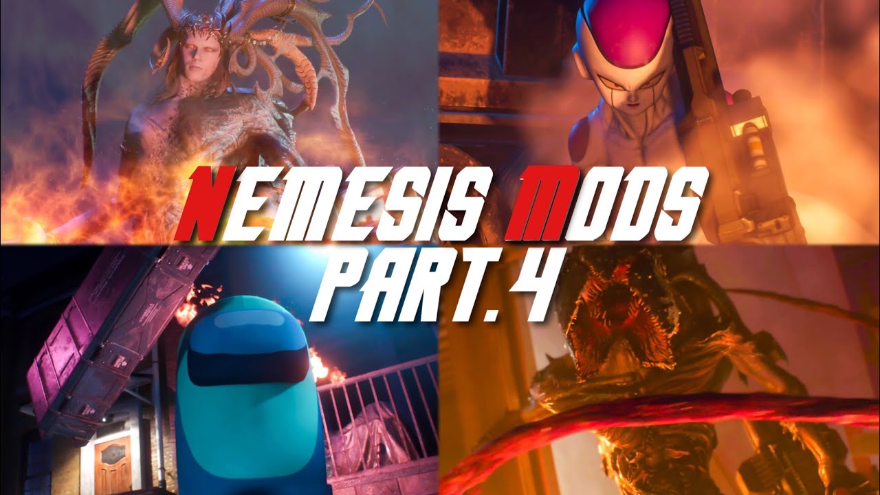 Resident Evil 3 Remake - Nemesis Mods Part.4 - YouTube