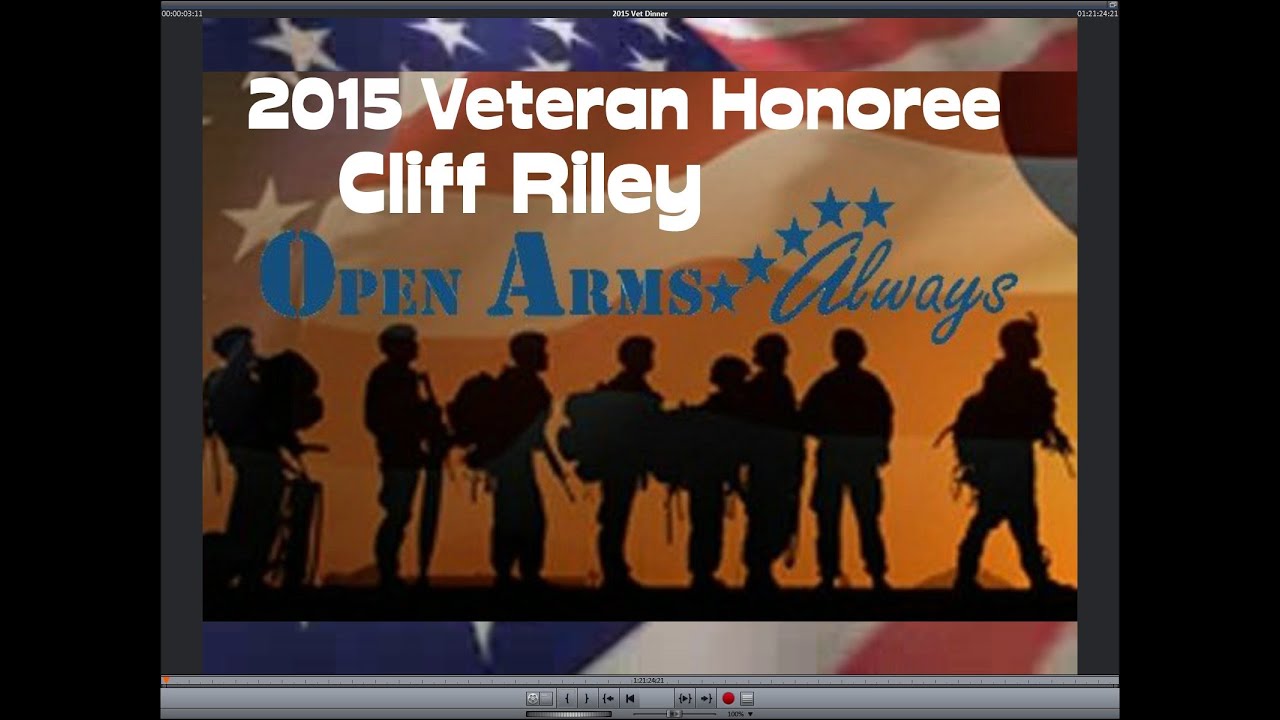 OAA 2015 Veteran's Appreciation Dinner - Open Arms Always - YouTube