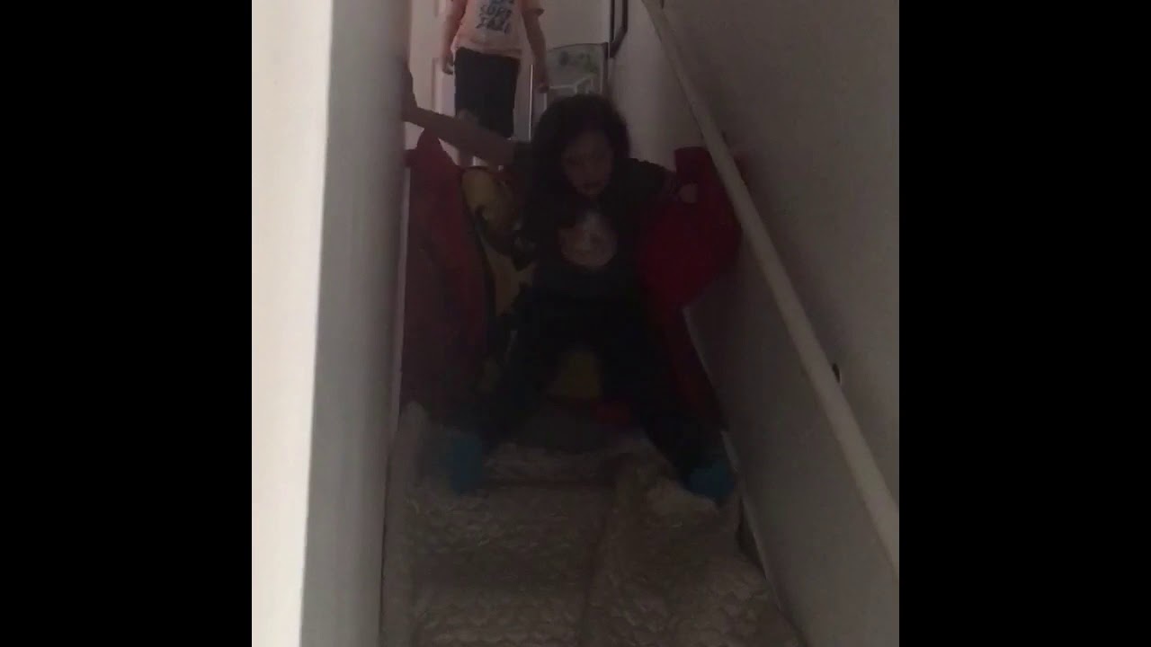 Sliding down stairs compilation lol 😂 EPIC FAIL 😂😹😂😹 - YouTube