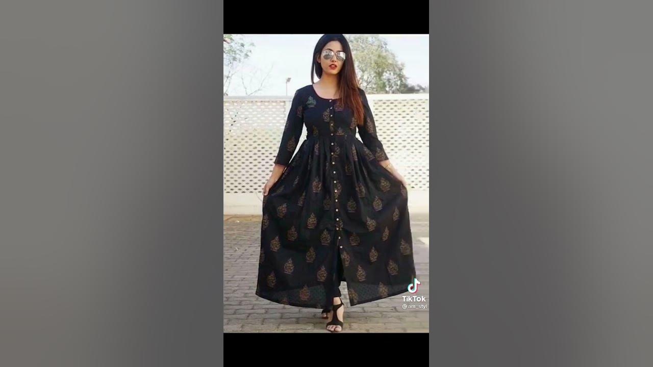 Long Frock Design Long Open Frok Design Youtubeshorts Youtube