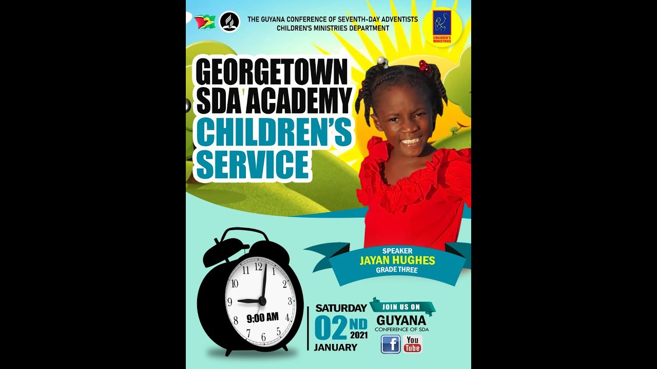 Georgetown SDA Academy Children's Service - YouTube
