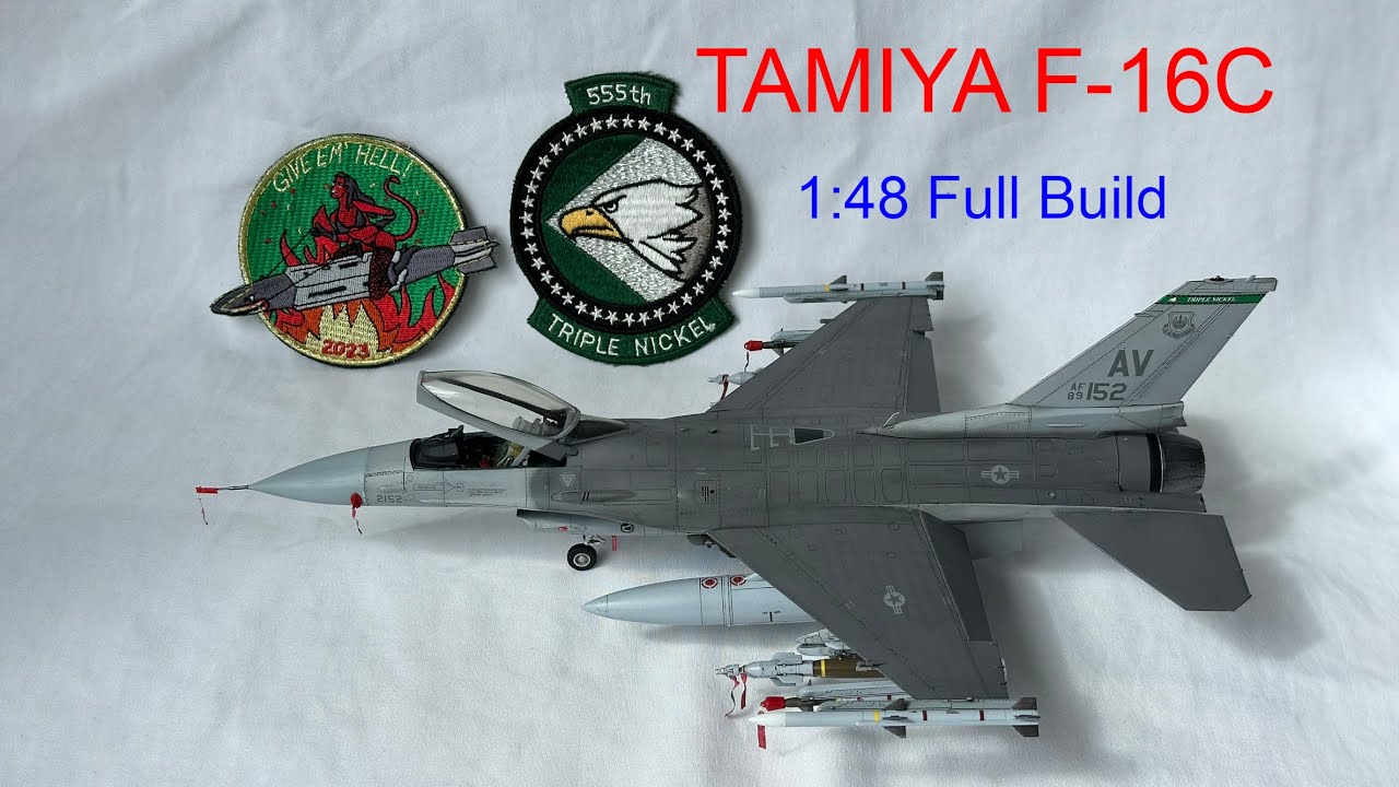 Tamiya F-16C | 1/48 | Full Build - YouTube