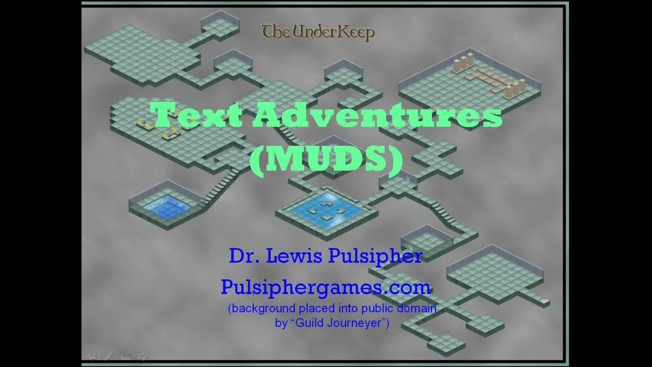 Text adventures and MUDs - YouTube