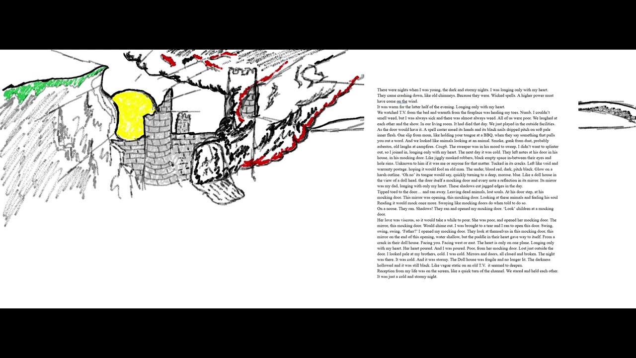 Poem - Dark and stormy - YouTube