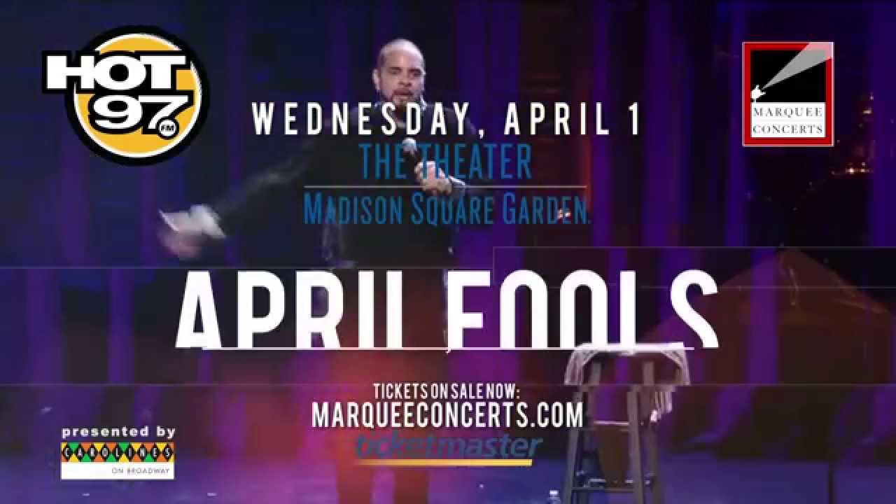 2015 HOT 97 APRIL FOOLS COMEDY SHOW Promo - YouTube