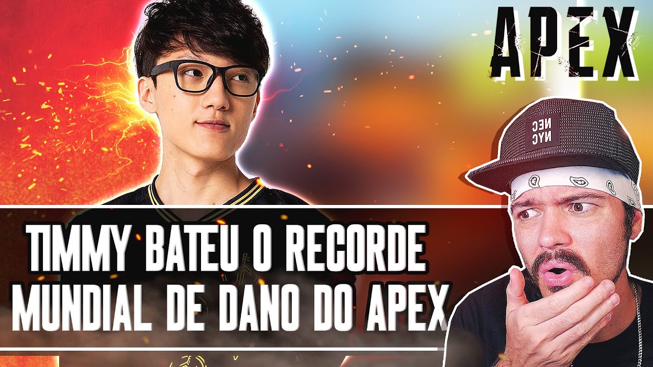 APEX REACT | ITZTIMMY FEZ MAIS DE 9000 DE DANO EM UMA SÓ PARTIDA! - YouTube