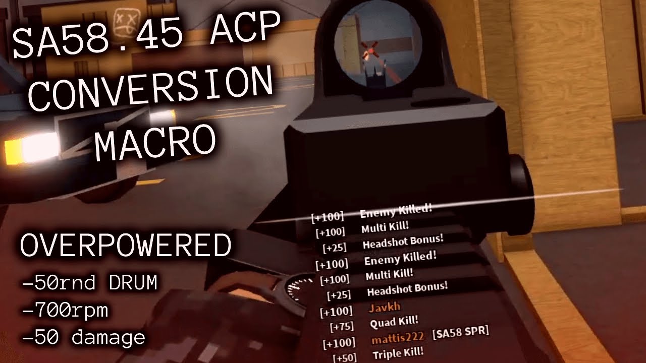 SA58 Macro Guide - YouTube
