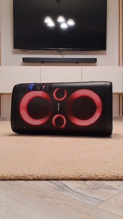 🥵🥵HISENSE Party ROCKER ONE + ( HP100 ) Home PARTY SPEAKER MESMERIZING ...