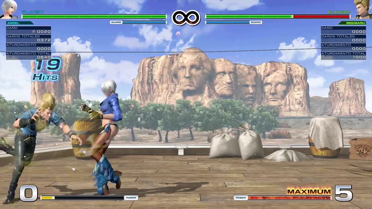 Kof xiv 2.01 Angel forever part 1 level basic/medium - YouTube