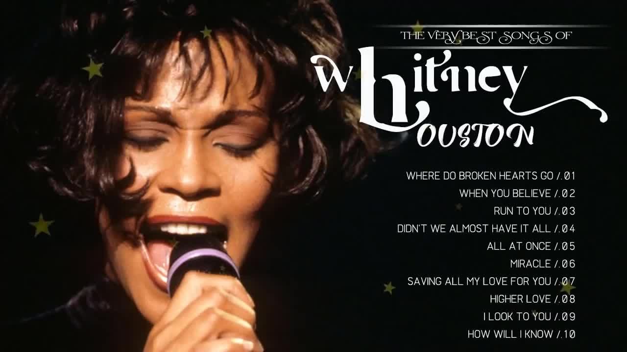 Whitney Houston Greatest Hits Best Of Whitney Houston Full Album l ...