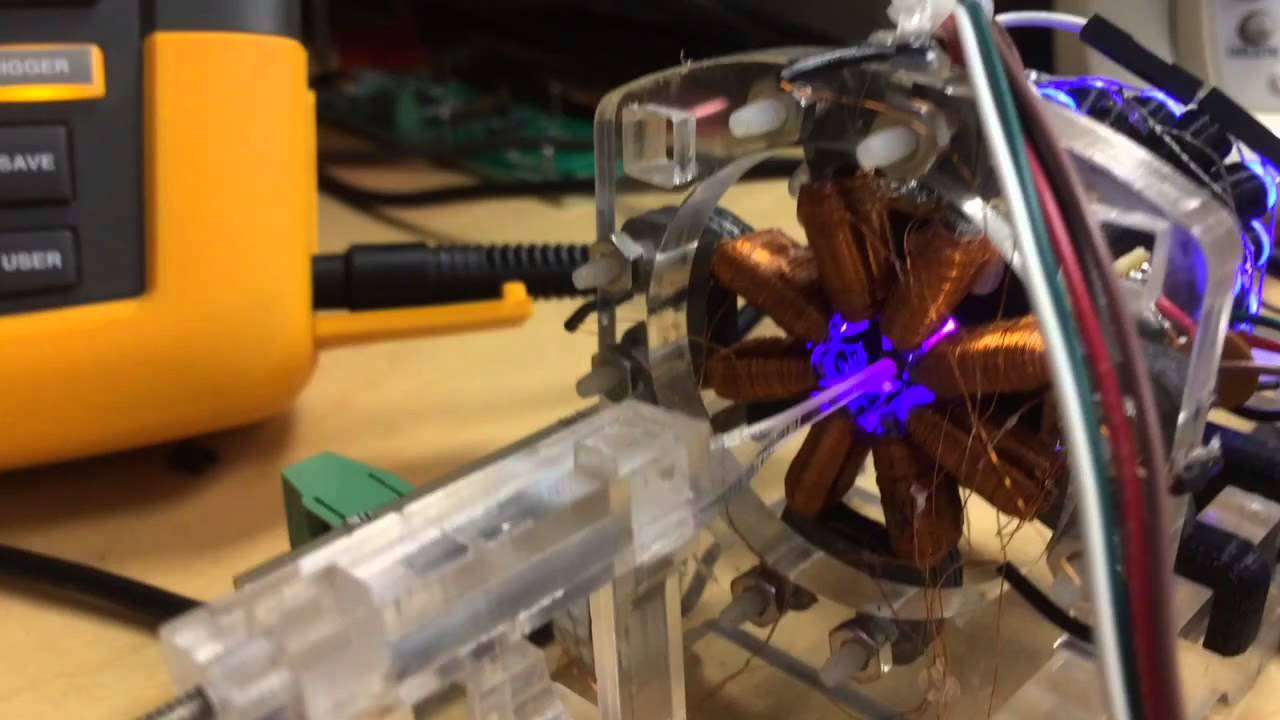 AMB position feedback with linear optical arrays - YouTube