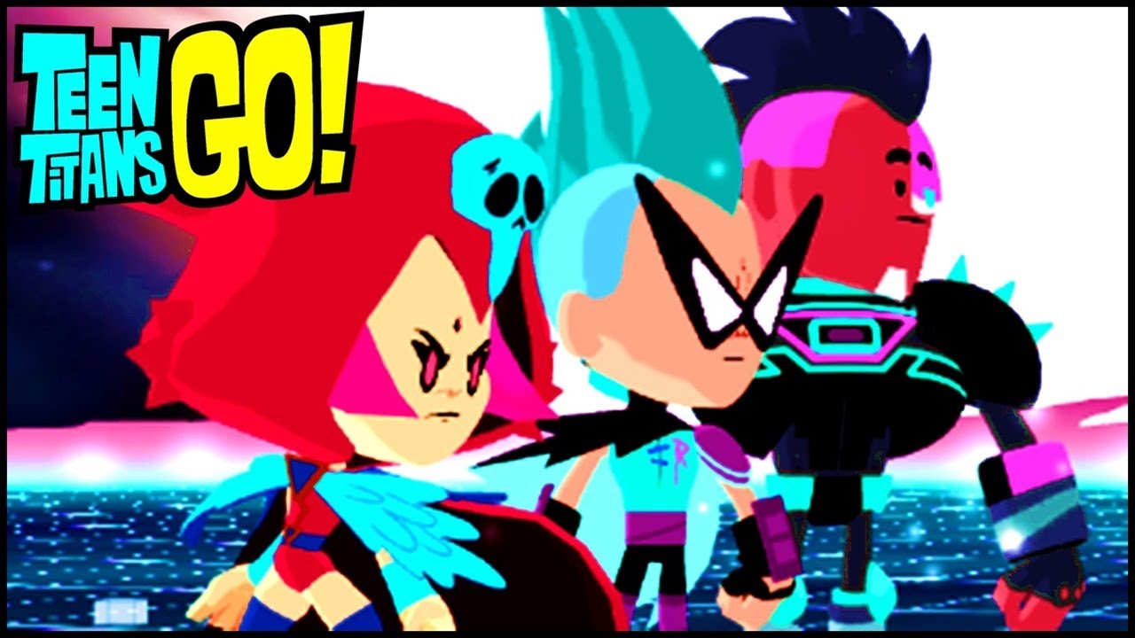 Teen Titans Go Figure Radical Titans - Robin, Raven, Cyborg (TEEN ...