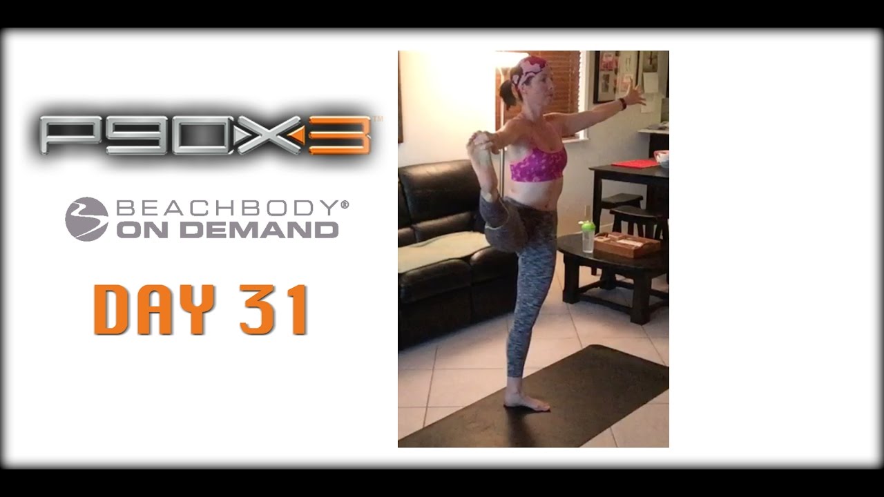 Day 31 of P90X3 - X3 Yoga! - YouTube