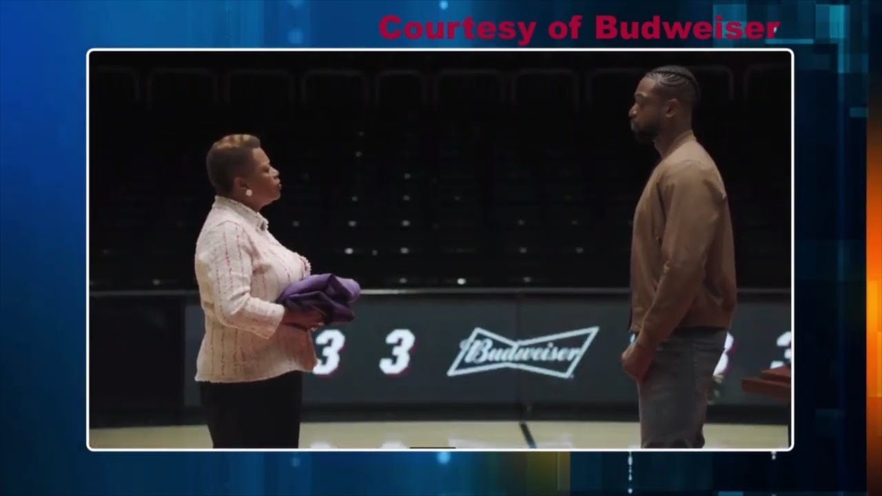 'You Are Bigger Than Basketball': Emotional Budweiser Dwyane Wade ...