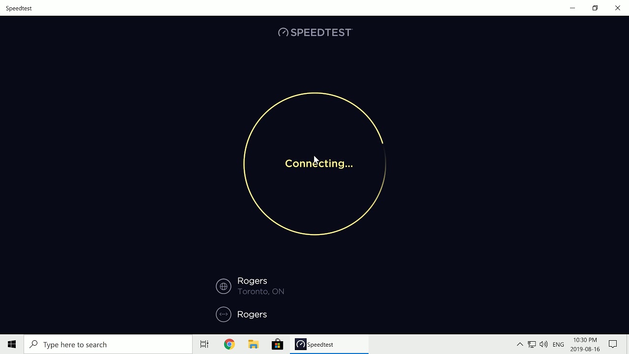 ROGERS IGNITE INTERNET (CABLE) SPEED TEST - YouTube
