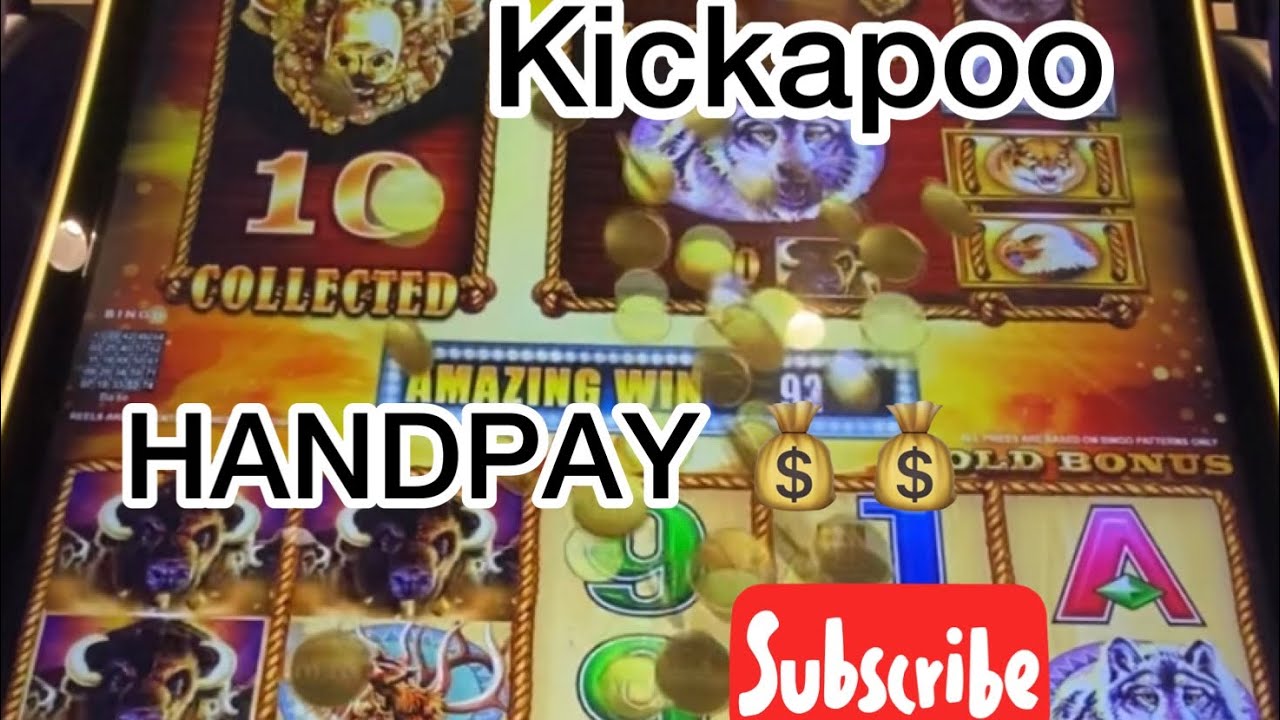 💰💰 HANDPAY 💰💰 BUFFALO GOLD AT KICKAPOO LUCKY EAGLE CASINO - YouTube