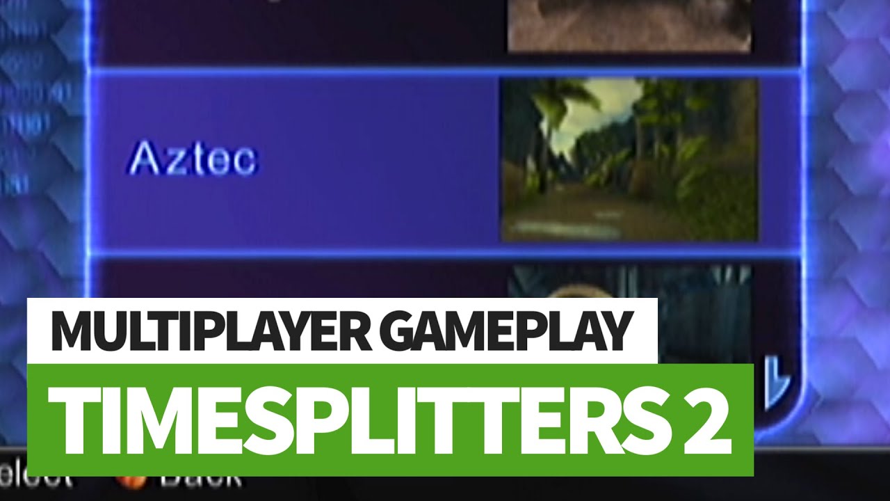 TimeSplitters 2 - Split-screen Multiplayer - Aztec (Xbox) - YouTube
