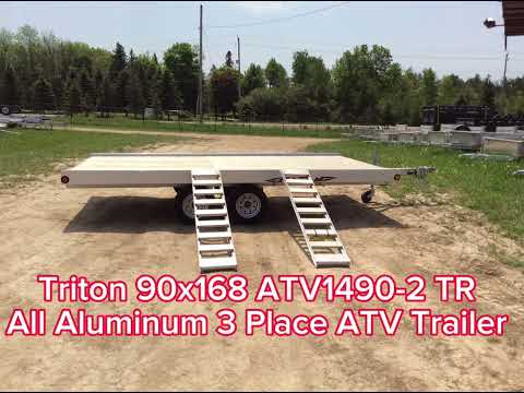 Triton Trailer ATV Trailer Series Line Up - YouTube