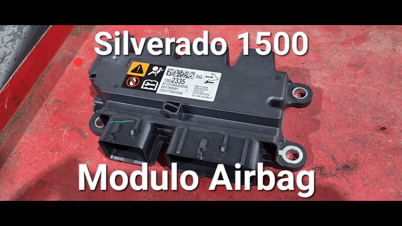 Modulo Airbag Silverado 1500 , Donde esta y recambio. Location and ...