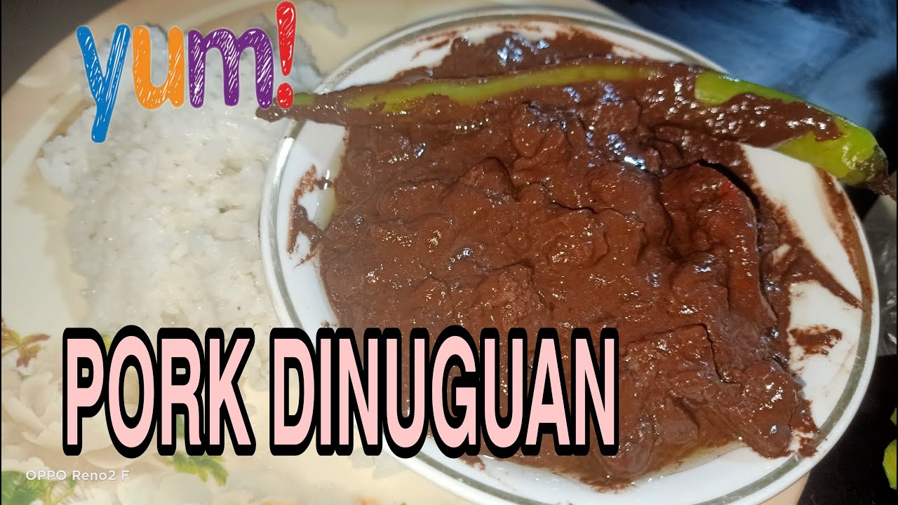 How to Cook DINUGUAN! | Chocolate Pork Stew | Blood Stew - YouTube