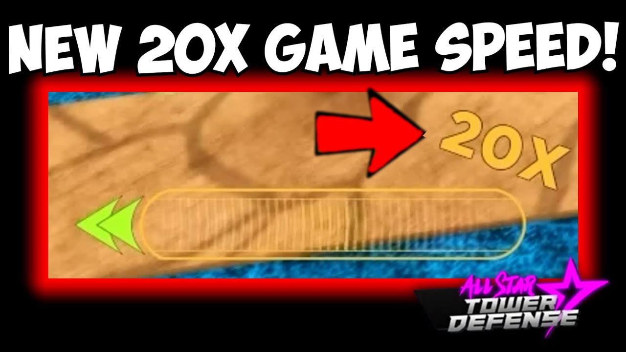 New 20x Game Speed ... ALL STAR IS BROKEN (NEW UPDATE) - YouTube