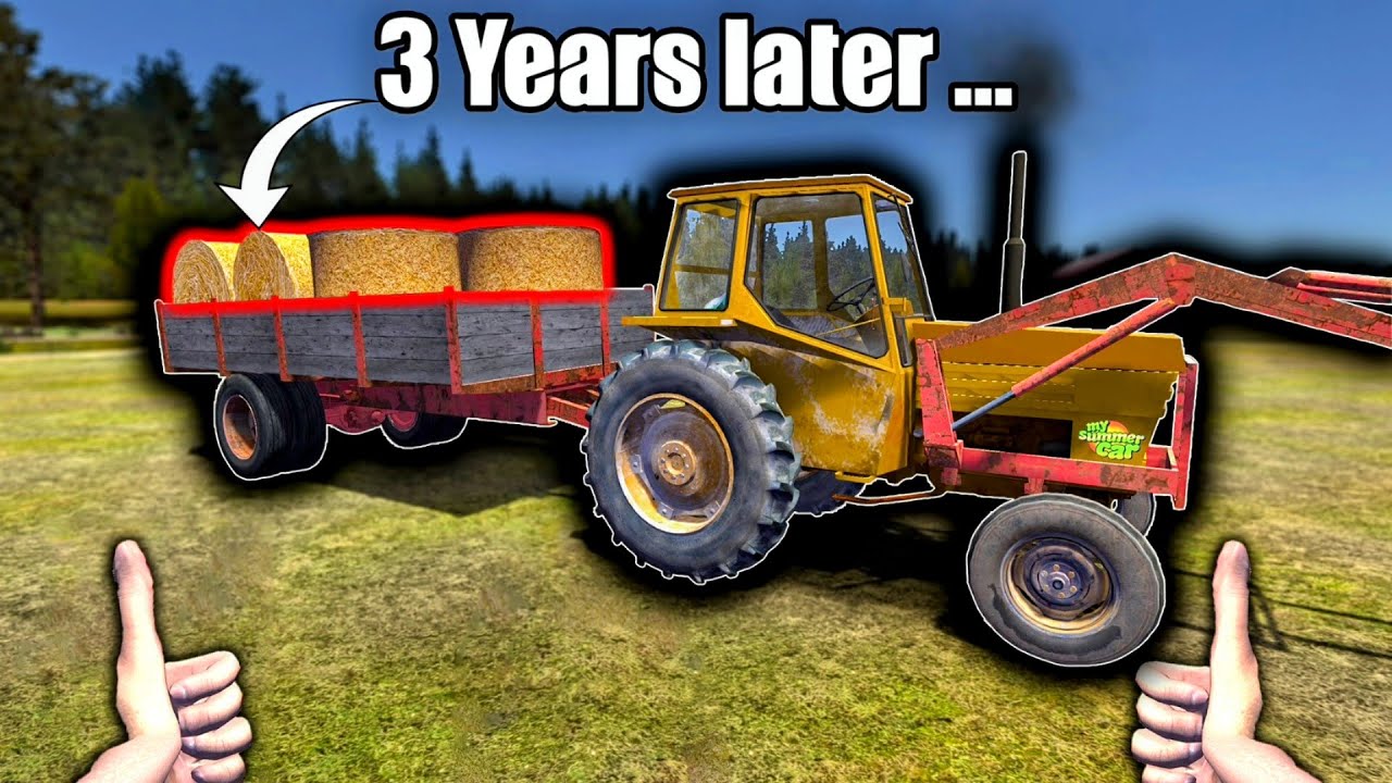 Delivering The Dreaded Hay Bales, 3 YEARS LATER! | My Summer Car - YouTube