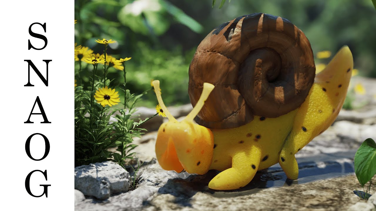 Snail + Dog = Snaog - Blender 3D Animation - YouTube