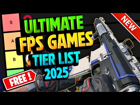 The ULTIMATE FREE FPS Tier List 2025 – From God Tier to Trash!