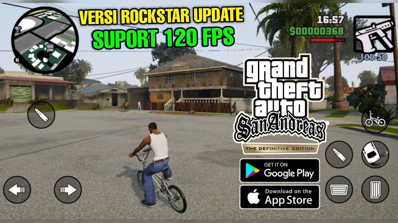 GTA: San Andreas The Definitive Edition Mobile (Android/Ios) 60-120 FPS ...