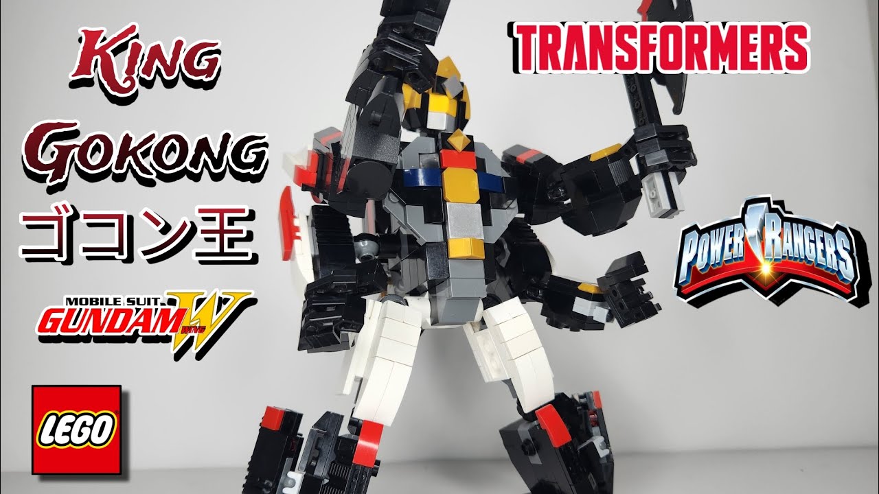 Dx King Gokong Mecha review |Lego Megazord|Lego Mech| pt: 2 #lego # ...