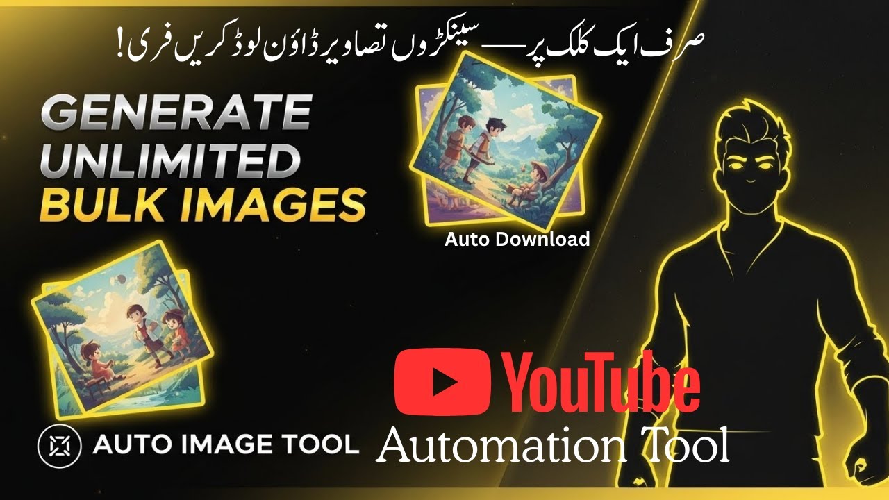 how you can create bulk images with one click - YouTube