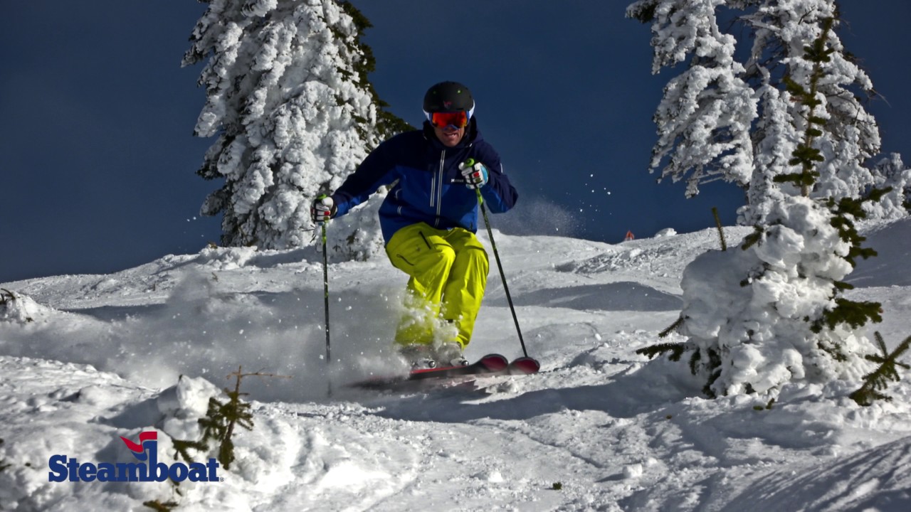 Steamboat Olympian Nelson Carmichael in the moguls - YouTube