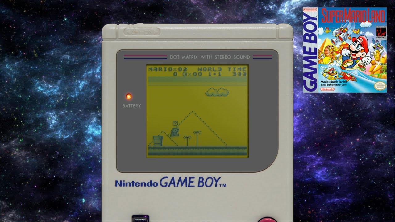 Super Mario Land - Game Boy - Cheats Playthrough - YouTube