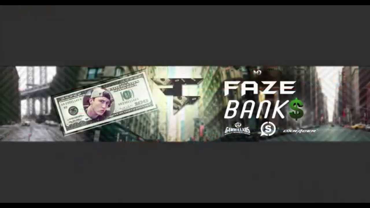 FaZe Banks Banner Speedart - McGzz Designs - YouTube