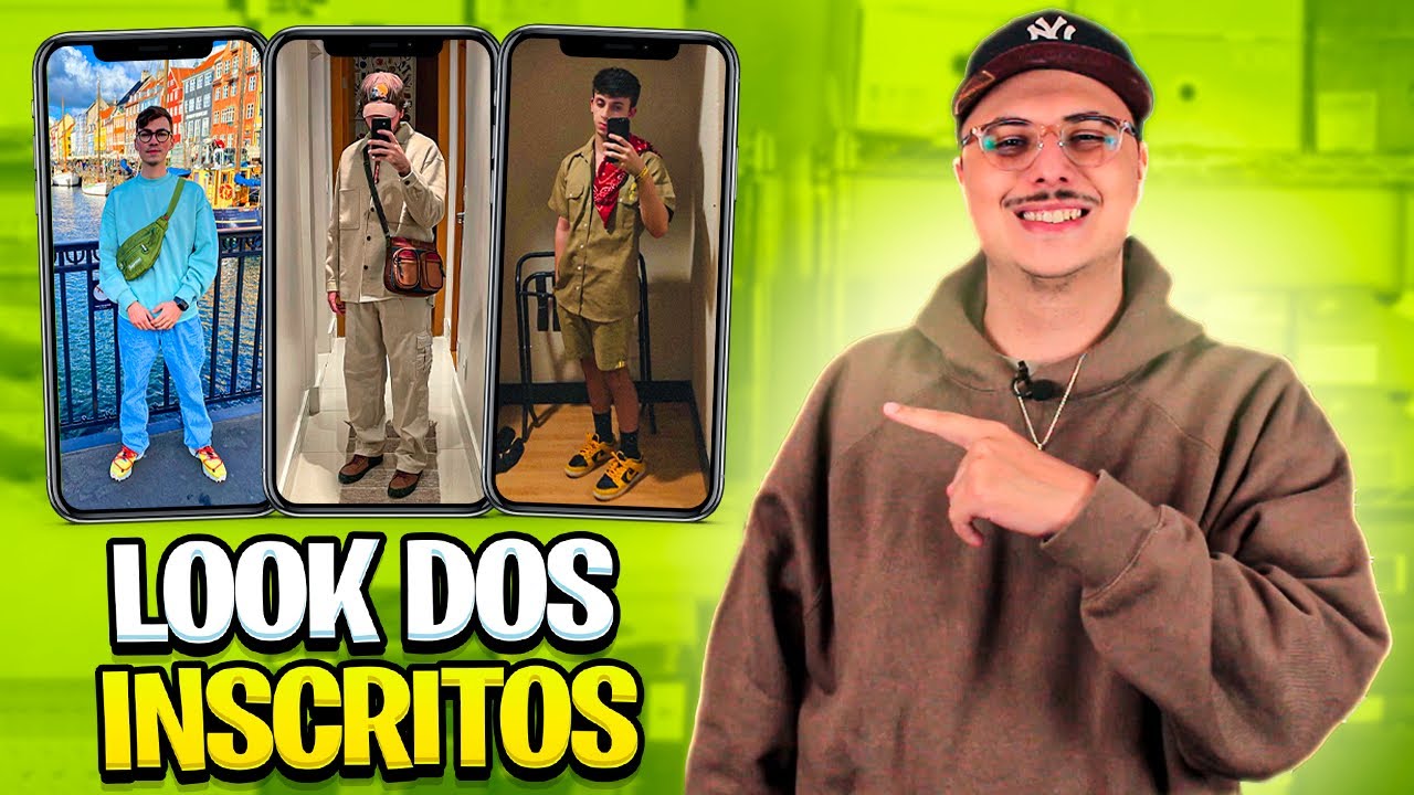 ANALISANDO LOOKS DOS INSCRITOS - Tiago Borges - YouTube