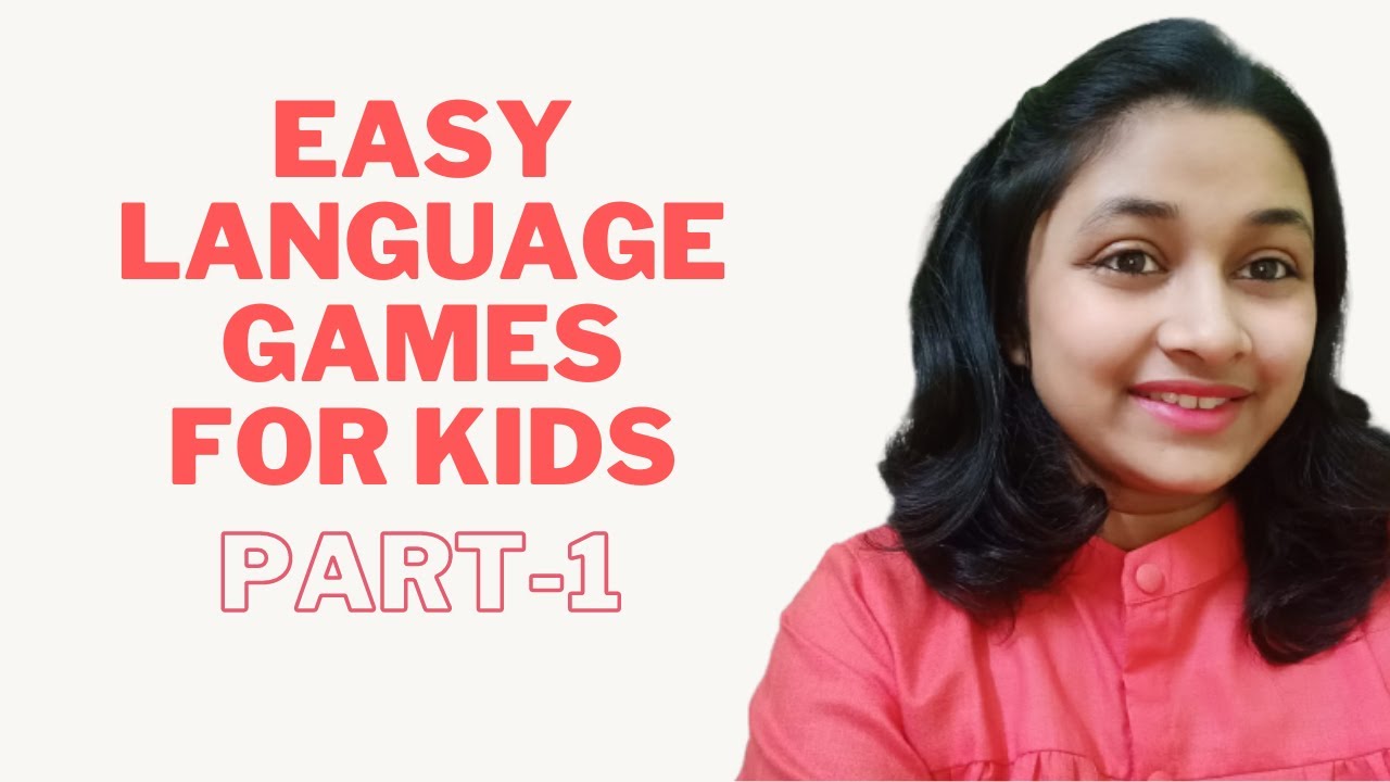 Easy language game for kids Part-1 - YouTube