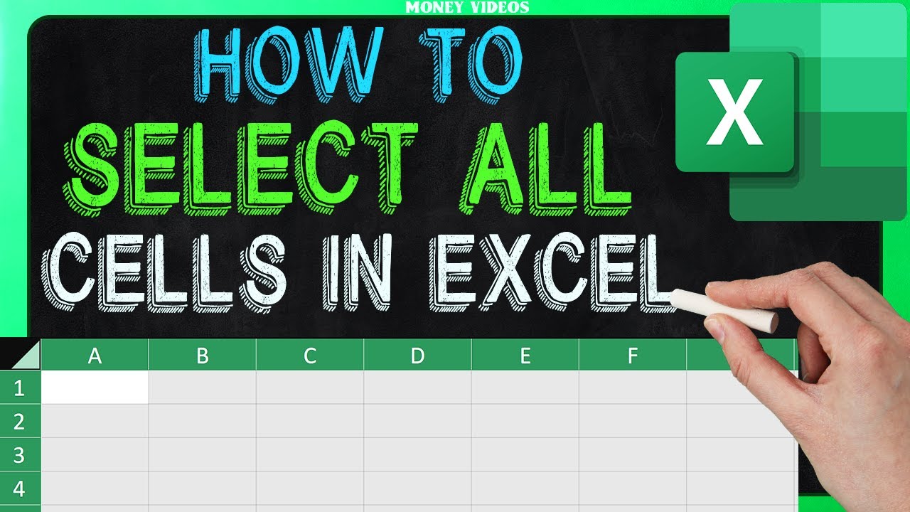How To Select All Cells In Excel 3 Fast Ways YouTube How To Select All Cells In Excel 3 Fast Ways YouTube