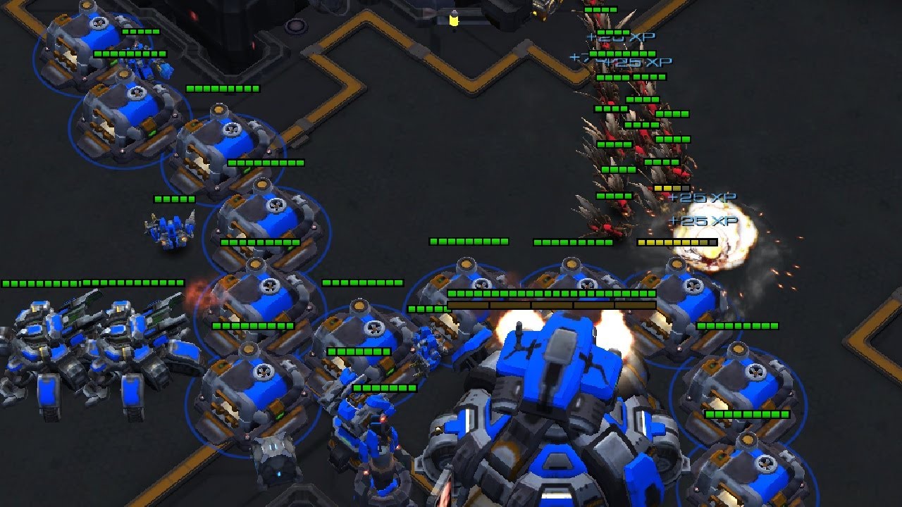 Central Planetary Fortress TvZ FPV/POV (Starcraft II) - YouTube