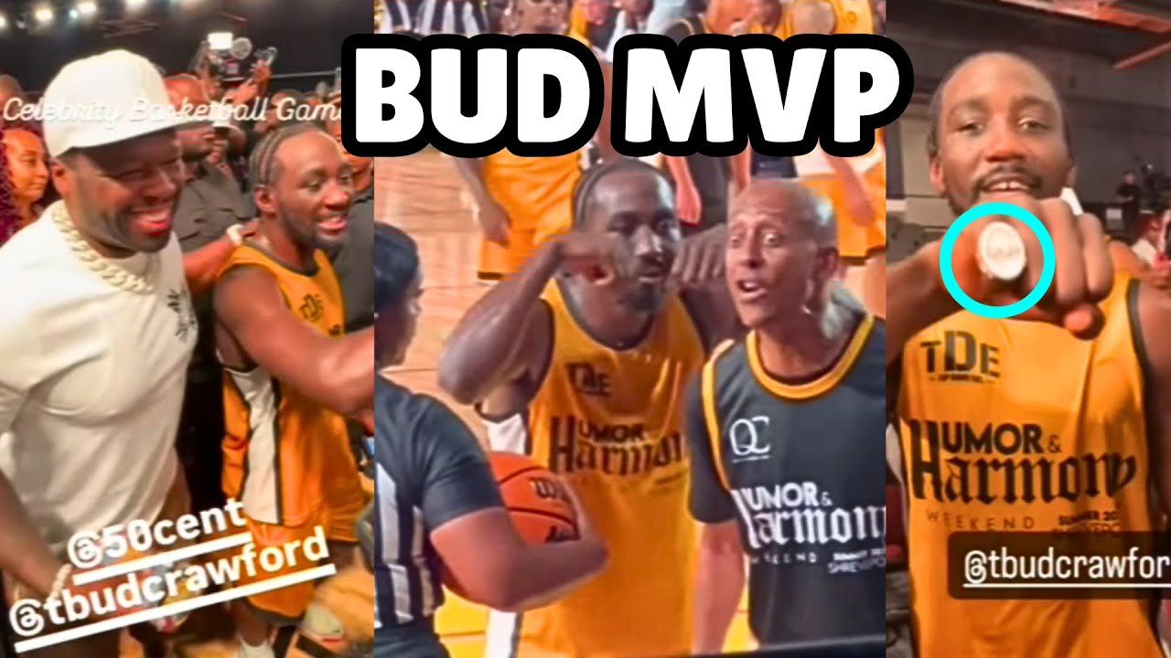 50 Cent & Terence Crawford Clown Gillie Win MVP! - YouTube