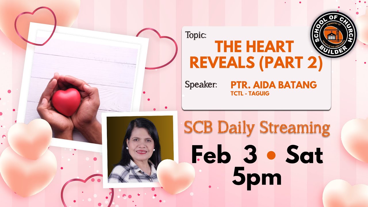 THE HEART REVEALS | SCB DAILY STREAMING (PART 2) - FEBRUARY 2, 2024 ...
