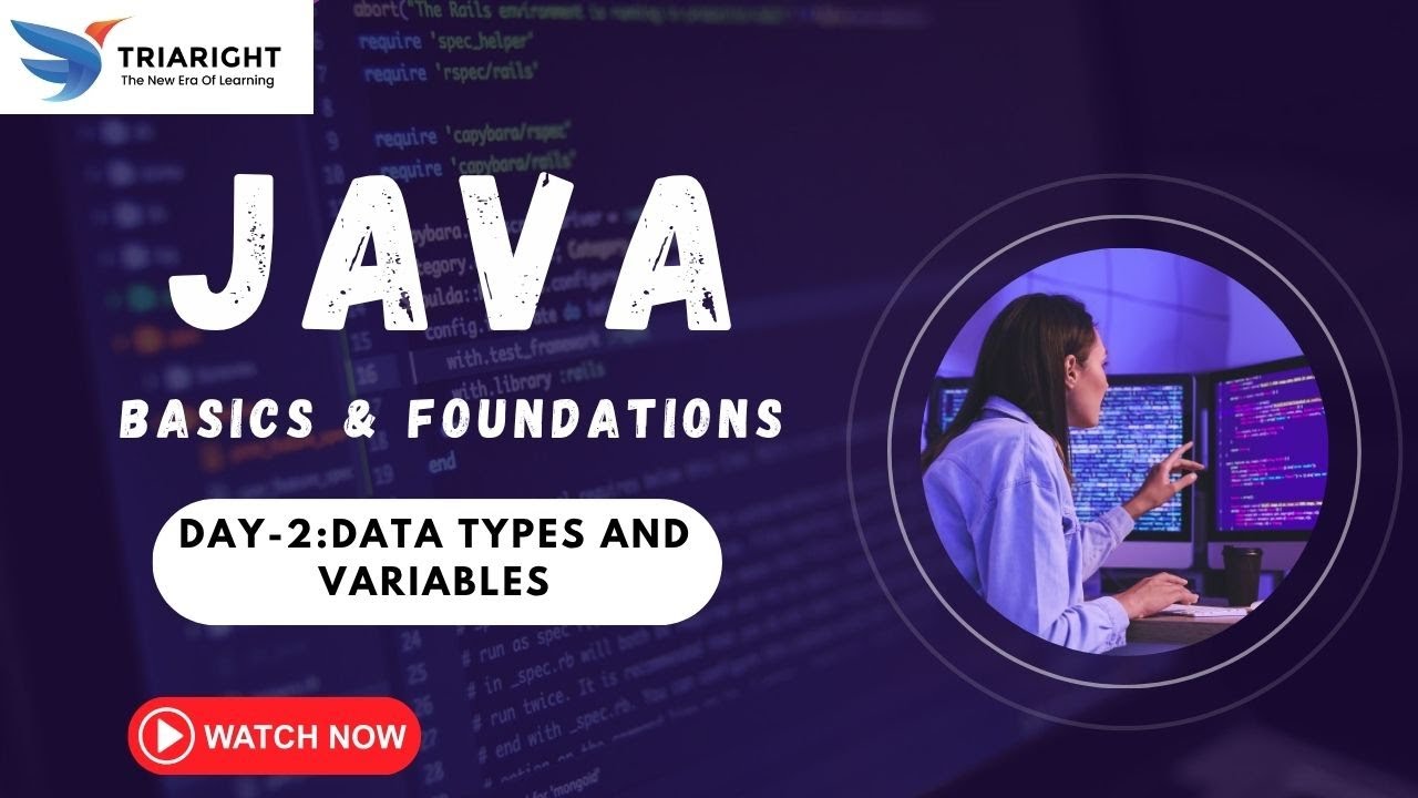 Java Data Types & Variables Explained 💡 | Java Basics for Beginners ...