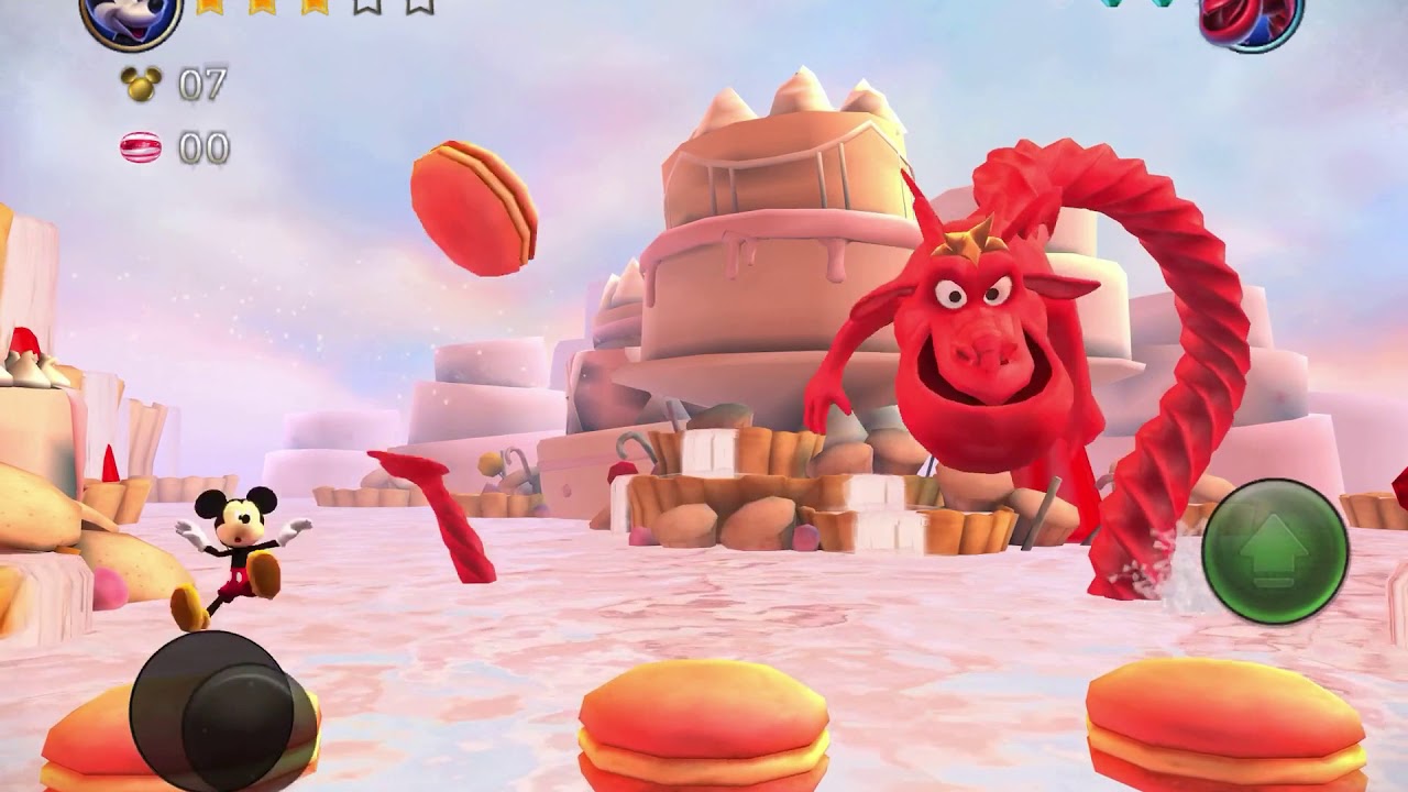 Mickey Mouse castle of illusion The Library act 3 | Mickey fights with ...