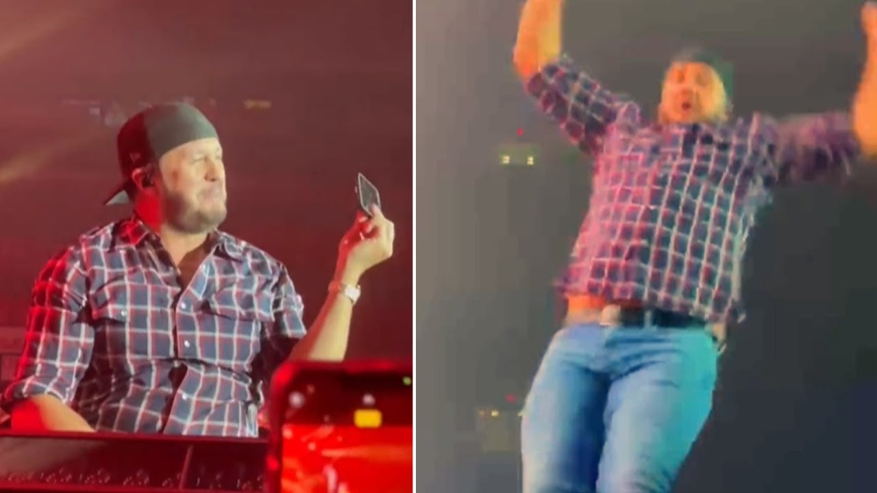 Luke Bryan Falls on Stage at Coast City Country Festival – Hilarious ...