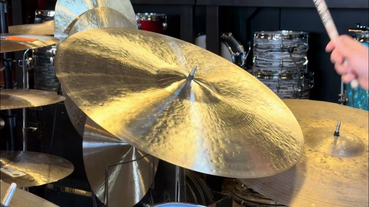 Royal Cymbals 22" Cymbal Craftsman "Sorcerer" Crash-Ride - 2370g - YouTube