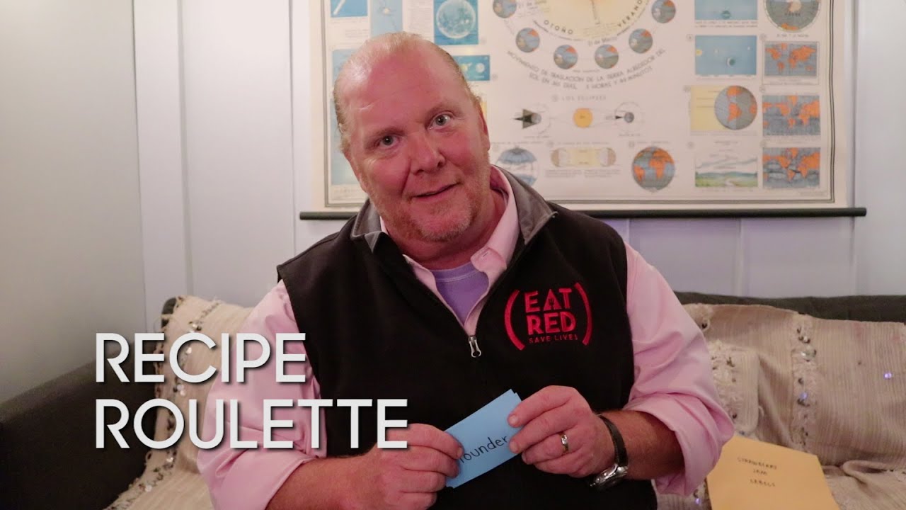 Recipe Roulette with Mario Batali - YouTube