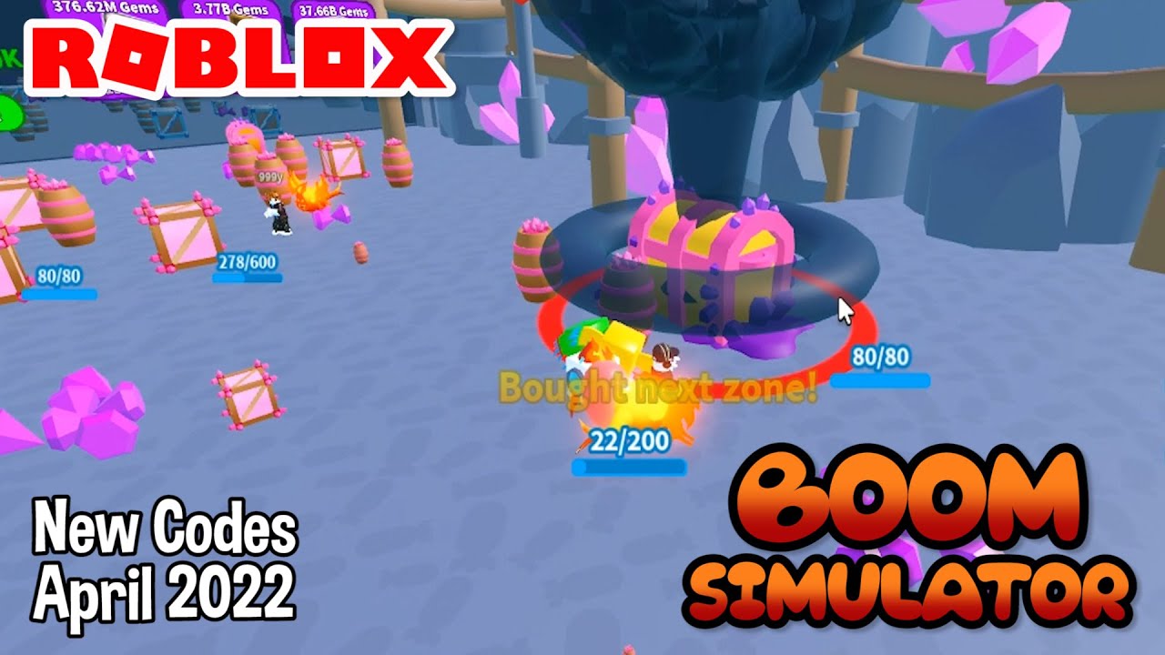 Roblox Boom Simulator New Codes April 2022 - YouTube