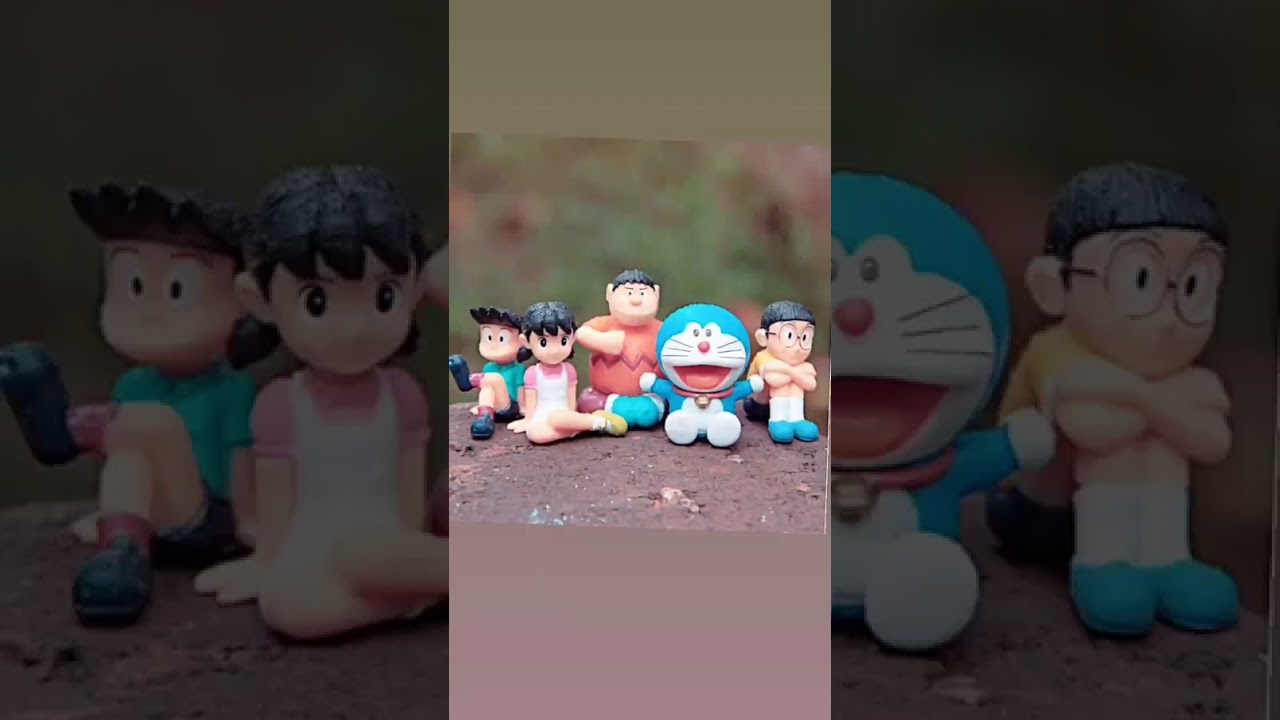 Nobita trains Shizuka Jiyan Soniyo Doraemon friends - YouTube