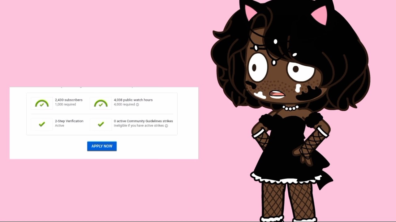 When I see I'm Eligible For Monetization // Meme - YouTube