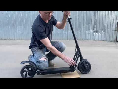 Инструкция как собрать, сложить и разложить электросамокат Zaxboard ES ...