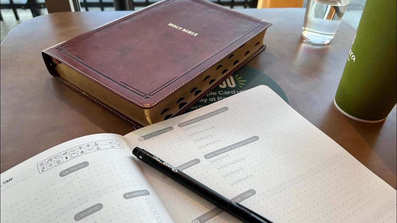 How to use SoulJourn discipleship journal . - YouTube